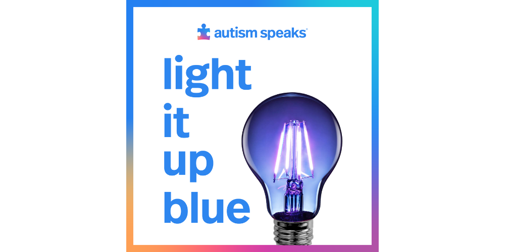 Autism Awareness Light It Up Blue