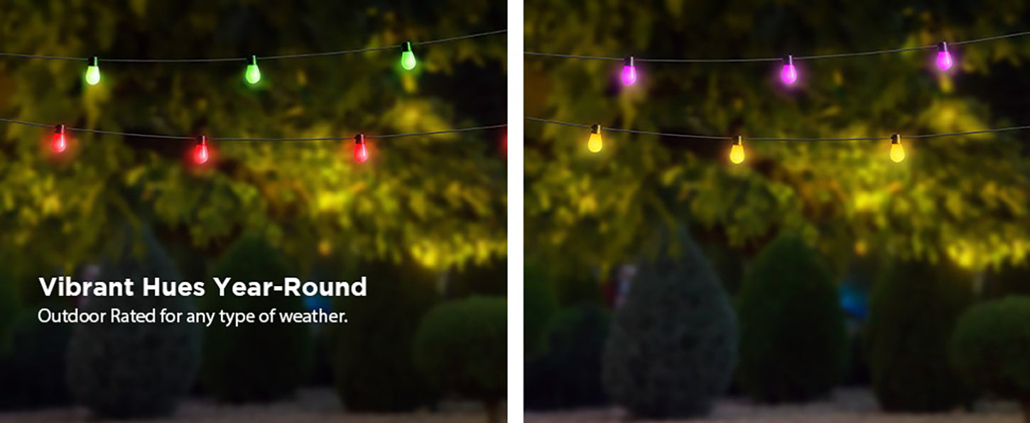 24 ft. Color Changing Smart LED String Lights