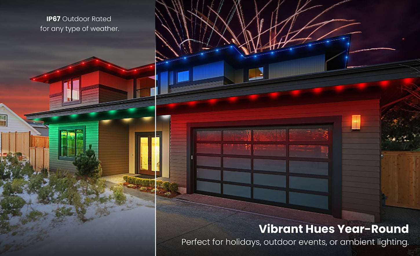 50 ft. Smart Chasing Permanent Lights