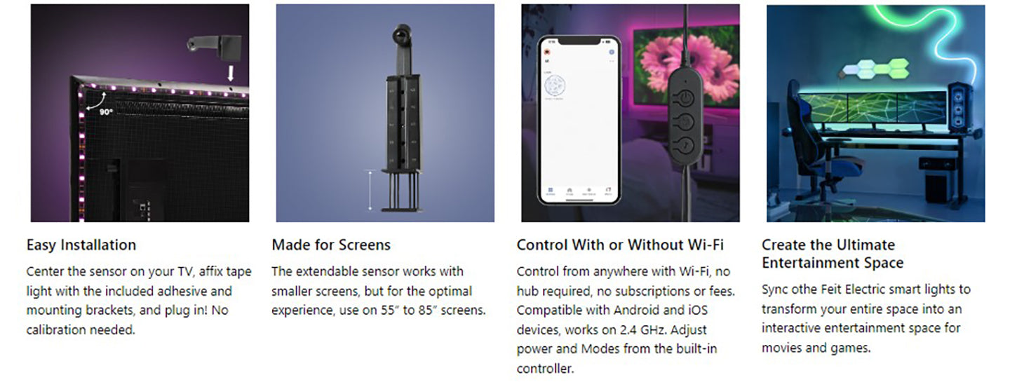 Smart TV Backlight with Color Sensor