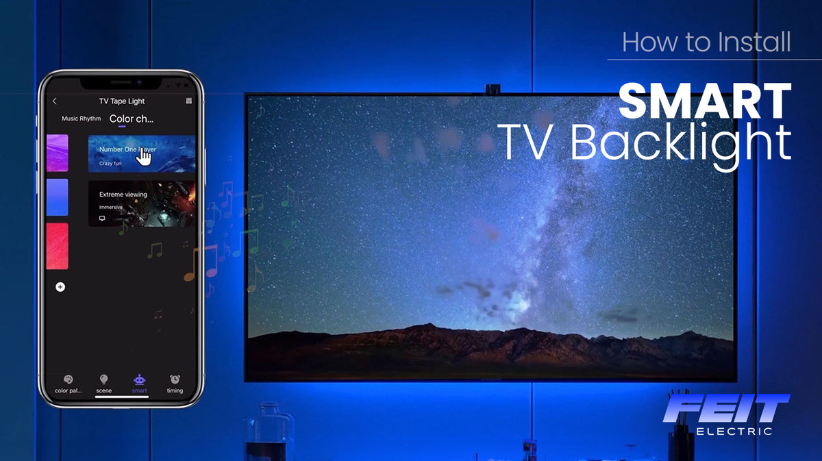 Smart TV Backlight with Color Sensor