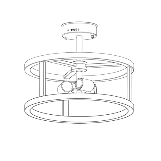 Ceiling Flush Mount Light Fixtures - Feit Electric